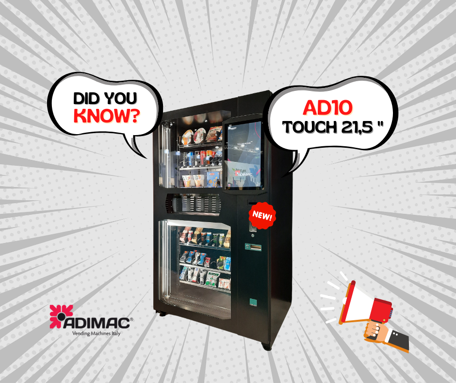 ad10 new vending machines with touchscreen