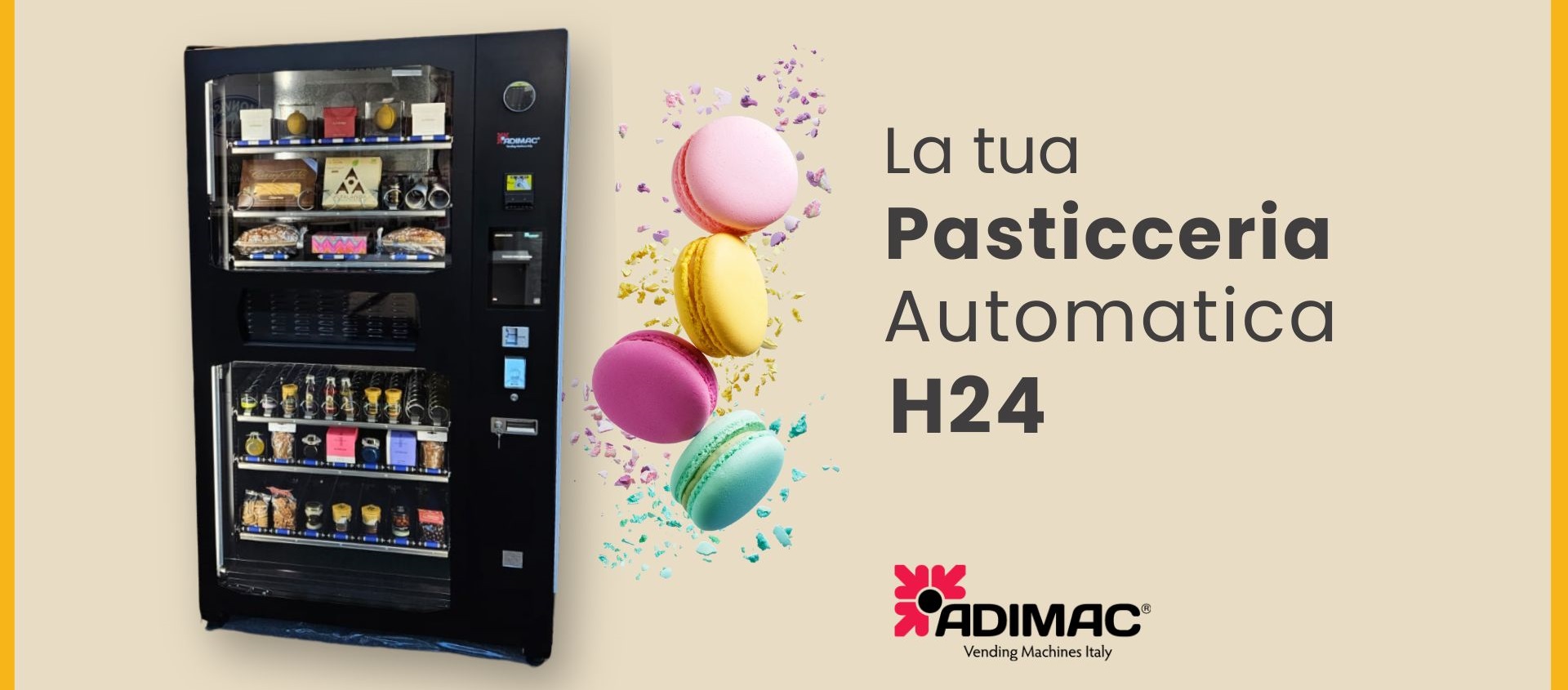 Pasticceria Automatica H24 & 7 days open