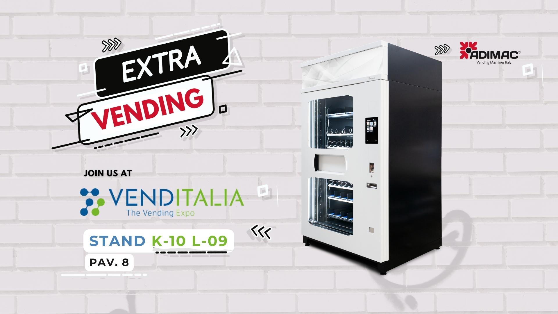Adimac Extra Vending Machines at Venditalia 2024